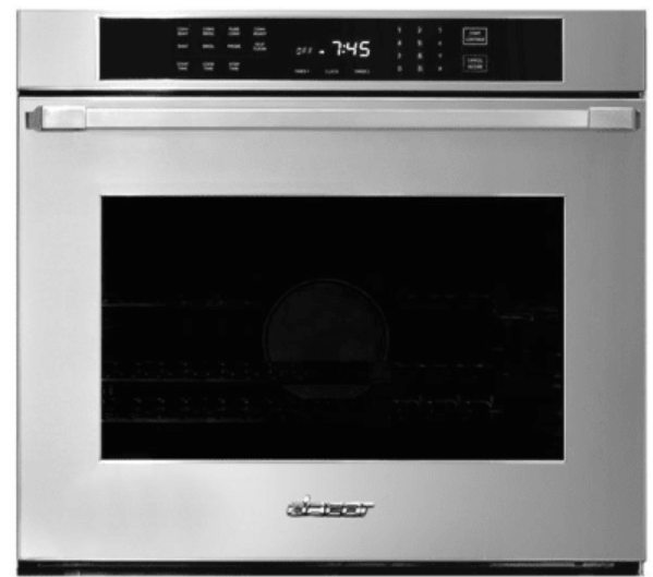 Dacor Professional HWO130PS 30 Inch Single Wall Oven with 4.8 cu. ft ...