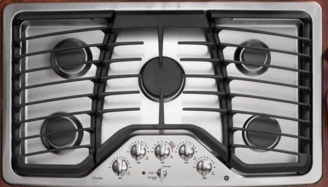 GE Profile™ Series 36" Built-In Gas Cooktop PGP976SETSS ...