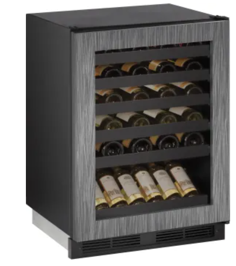 U-Line Wine Captain 1000 Series U1224WCINT00B 24 Inch Built-In Wine St ...