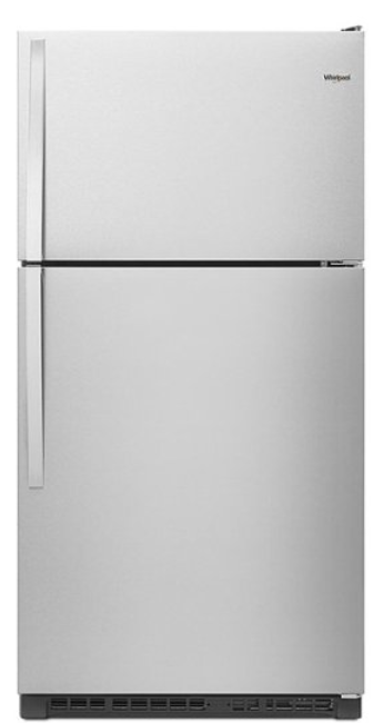 Whirlpool 33-inch Wide Top Freezer Refrigerator - 20 cu. ft. WRT311FZD ...