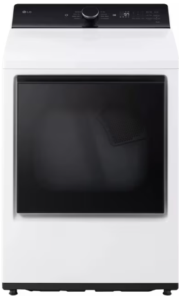 LG DLE8400WE 7.3 cu. ft. Ultra Large Capacity Rear Control Electric Dr ...