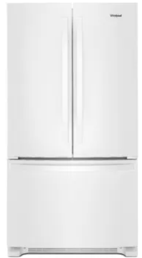 Whirlpool WRFF3236RW 36 Inch Freestanding French Door Refrigerator wit ...