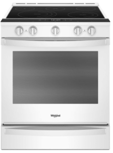 Whirlpool 6.4 cu. ft. Smart Slide-in Electric Range with Scan-to-Cook ...