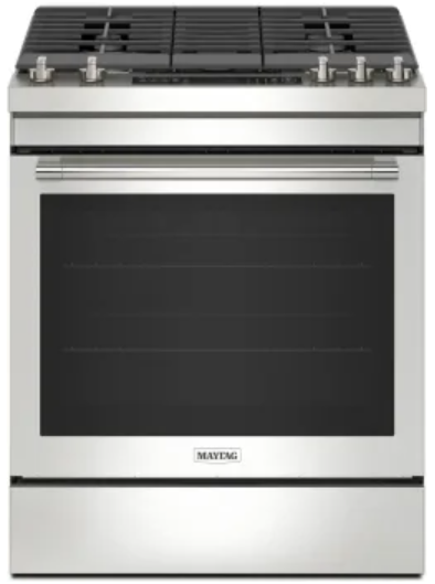 Sale - Maytag MGS8800PZ 30 Inch Slide-In Gas Range with 5 Sealed ...