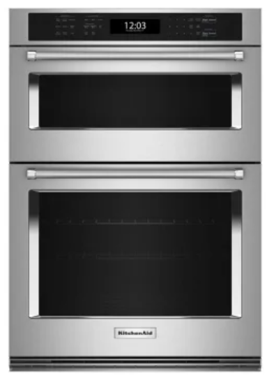 KitchenAid KOEC530PSS 30 Inch Built-In Combination Microwave Wall Oven ...