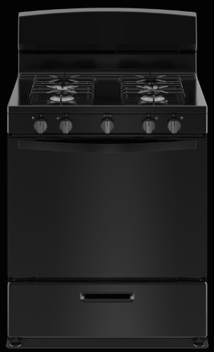 CROSLEY 30" GAS RANGE-BLK VRGW3150RB – stlapplianceoutlet