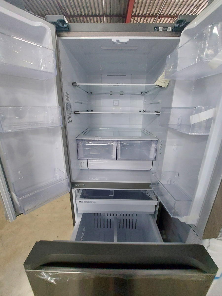 Samsung (RF22A4121SR) 30 Inch Smart French Door Refrigerator with 22 C ...