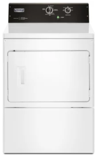 Maytag 7.4 Cu. Ft. Commercial-Grade Residential Electric Dryer(MEDP575 ...