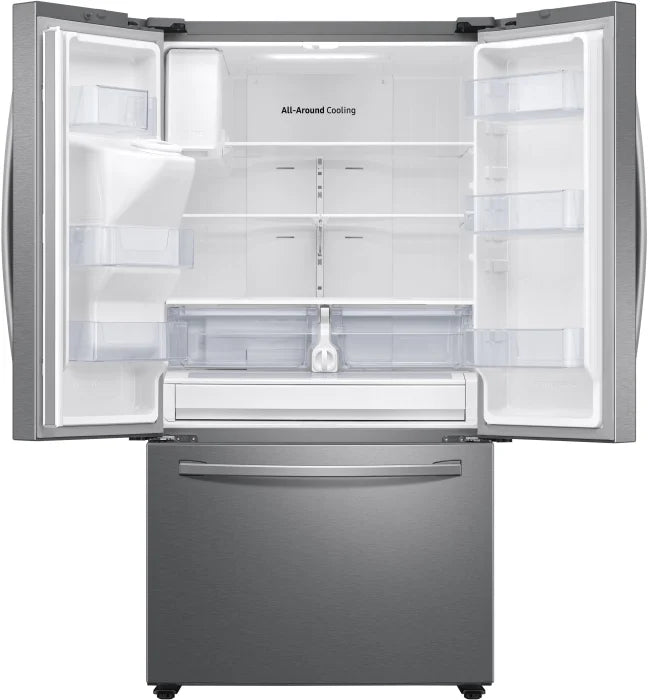 Samsung 26.5 cu. ft. Large Capacity 3-Door French Door Refrigerator wi ...