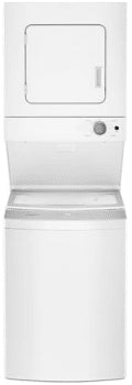 Whirlpool (WET4024HW) 24 Inch Electric Laundry Center with 1.6 cu. ft ...